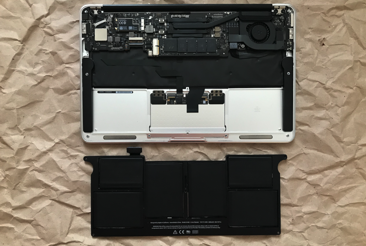 Замена аккумулятора на MacBook Air/Pro (без Retina) от А до Я — Teletype