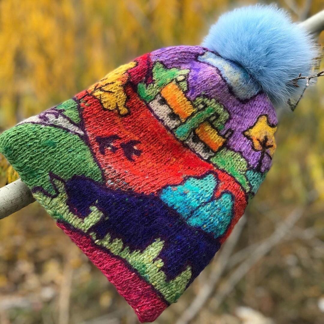 Пусть зима будет яркой! Эксклюзивные вязаные шапки от украинской ...