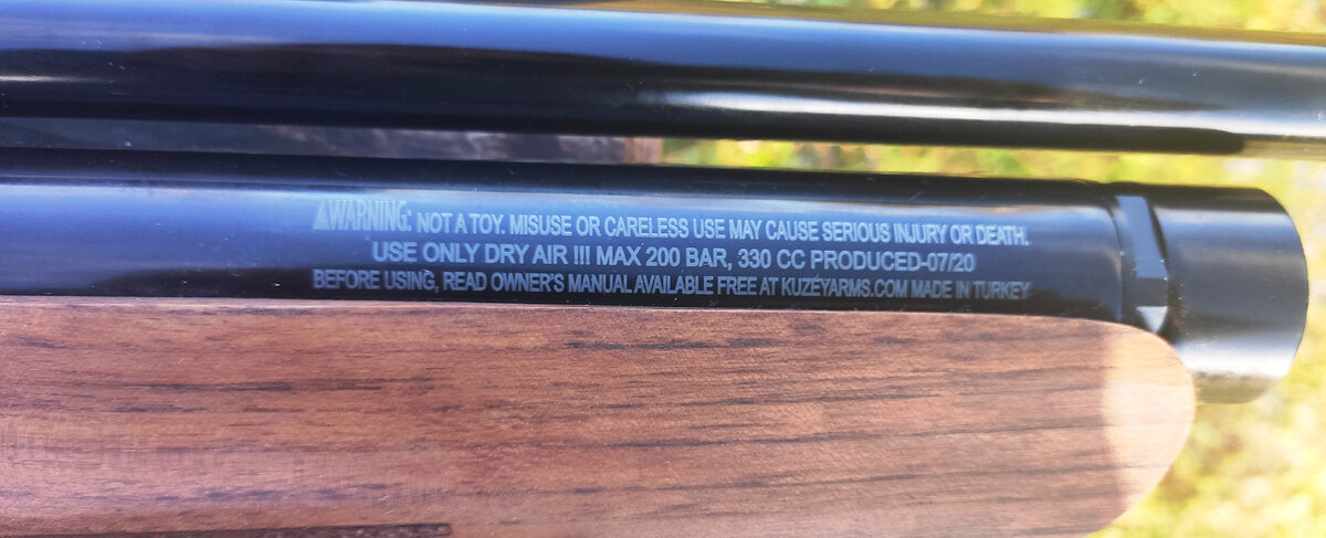 PCP Kuzey K300 к. 6,35 мм | armisgun.ru | Дзен