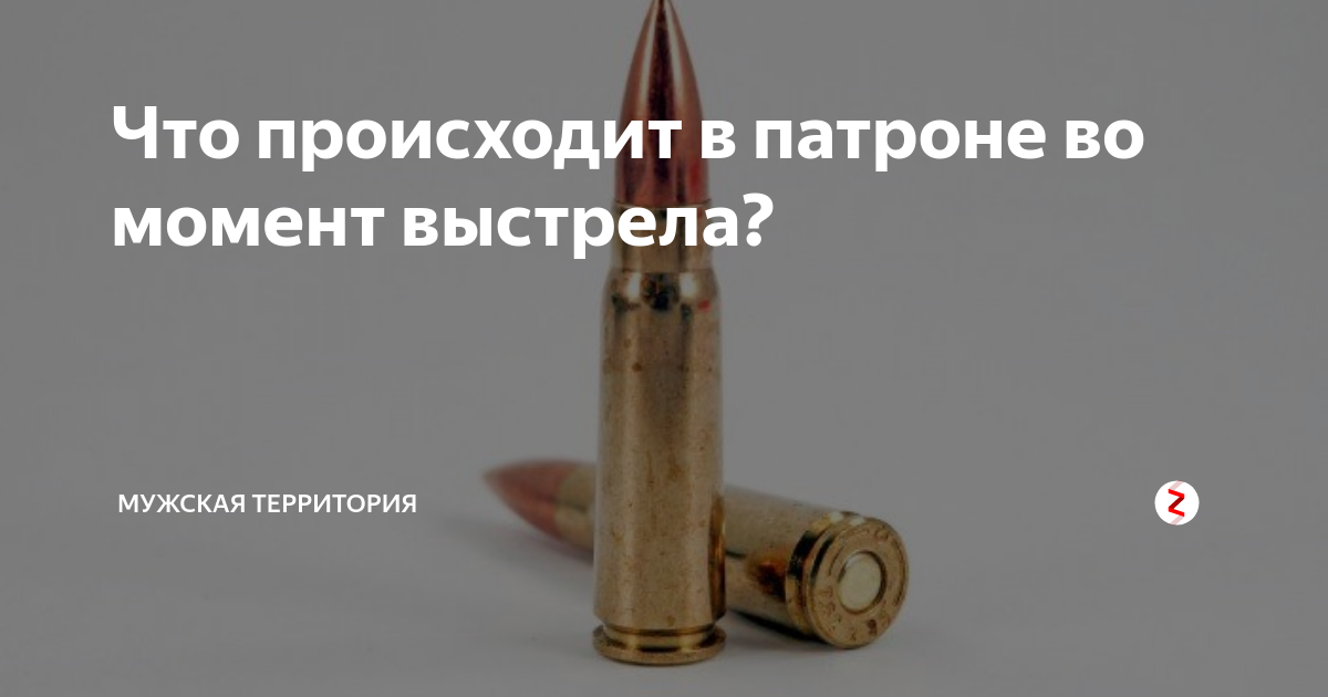 Что происходит в патроне во момент выстрела? | МУЖСКАЯ ТЕРРИТОРИЯ | Дзен