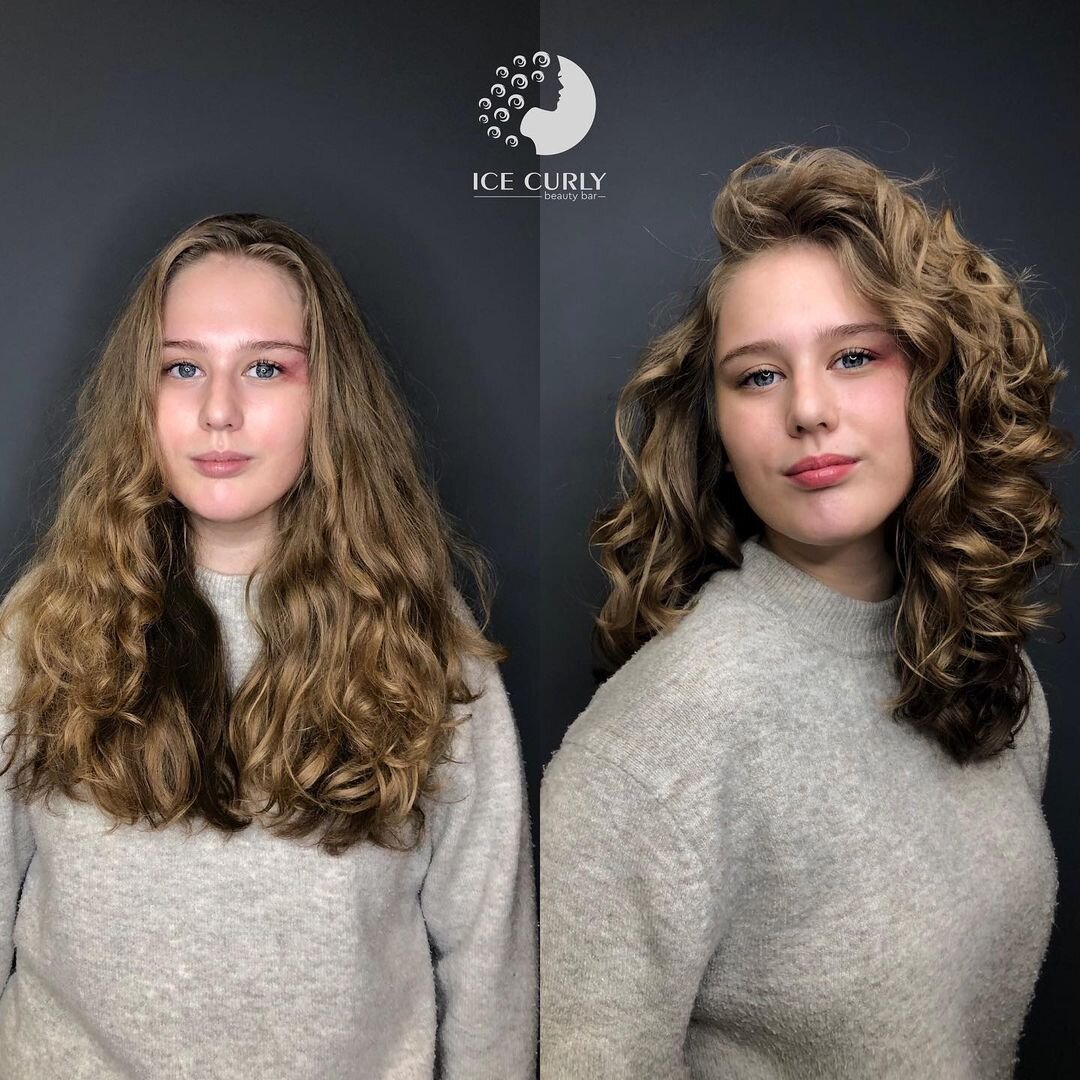 Стайлинг для кудрявых волос | ICE CURLY | Дзен