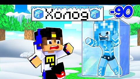 10 ДНЕЙ ВЫЖИВАНИЯ в БЕСКОНЕЧНОЙ Арктике ХОЛОД в Майнкрафт ДЕВУШКА НУБ И ...