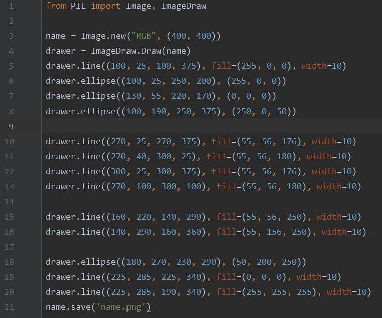 Рисование на Python. Как написать картину на клавиатуре? | EXTRAFINE ...
