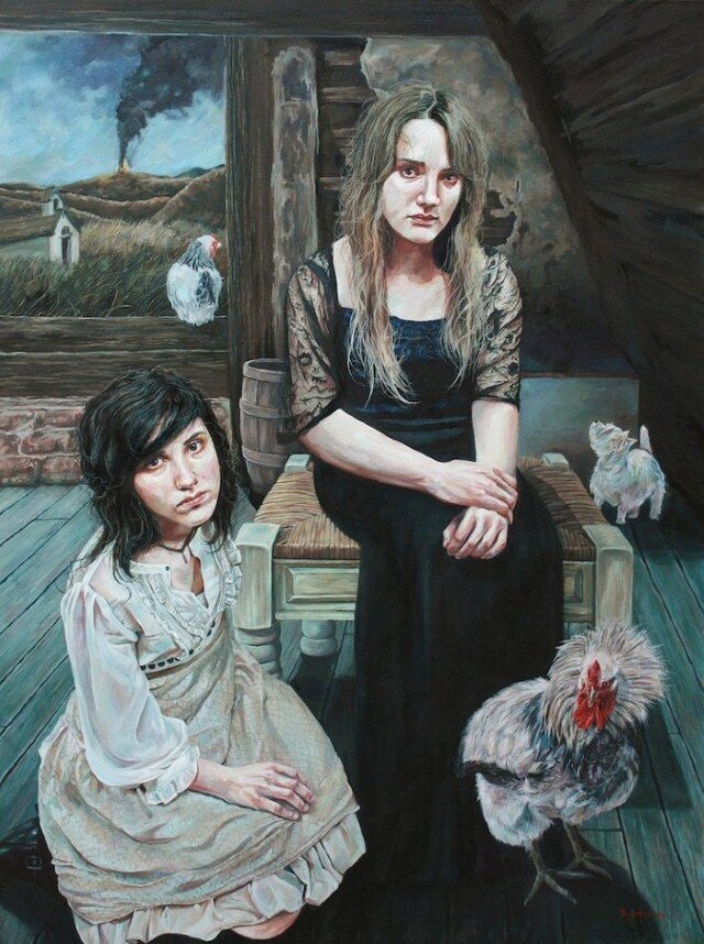 МЯТУЩИЕСЯ ЖЕНЩИНЫ В РАБОТАХ ХУДОЖНИЦЫ БРИАННЫ АНДЖЕЛАКИС (BRIANNA ...