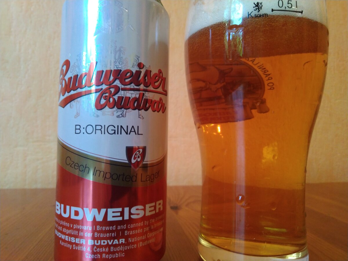 Budweiser Budvar - пробуем легендарное чешское пиво (светлое и тёмное ...