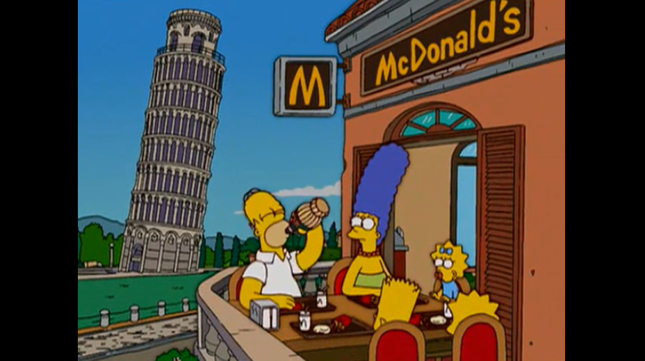 Путешествия в Симпсонах. Хороший способ высмеять другие страны | Желтые ...