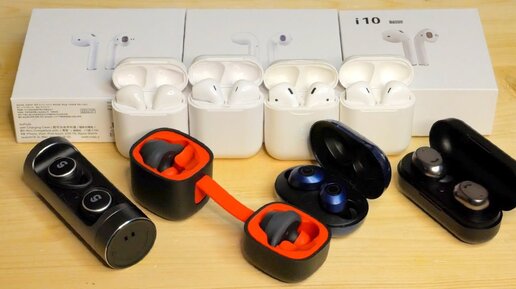 Какие наушники купить? Сравнение Tws i10, i11, Havit G1, Gpods, Fye5 ...