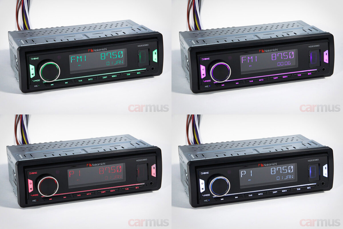 Большой тест магнитолы для бюджетной 3-полоски с сабом Nakamichi ...