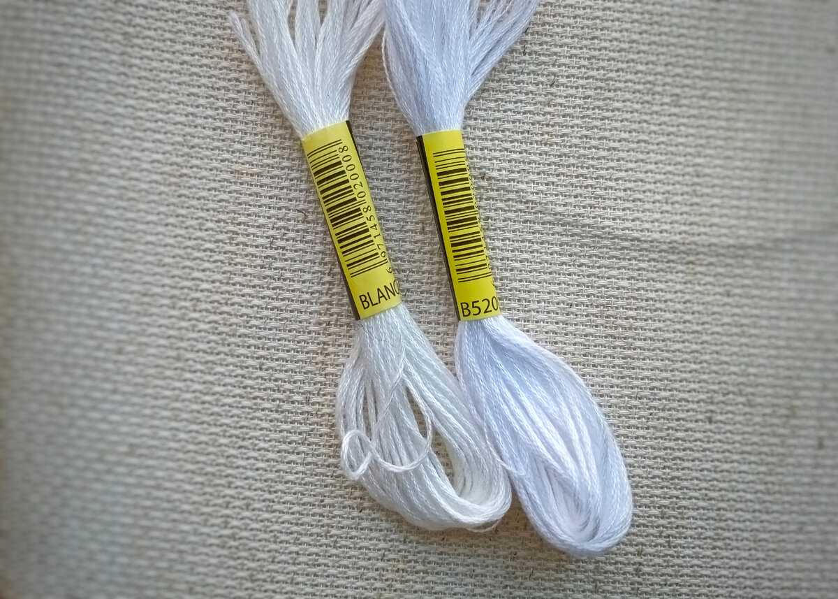 Как оттенки светлых тонов могут кардинально изменить результат вышивки ...