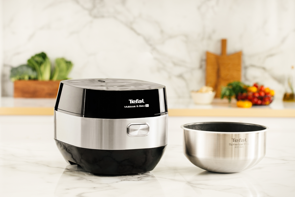 Инновация от Tefal – мультиварка MULTICOOK & BAKE с 4 специальными ...
