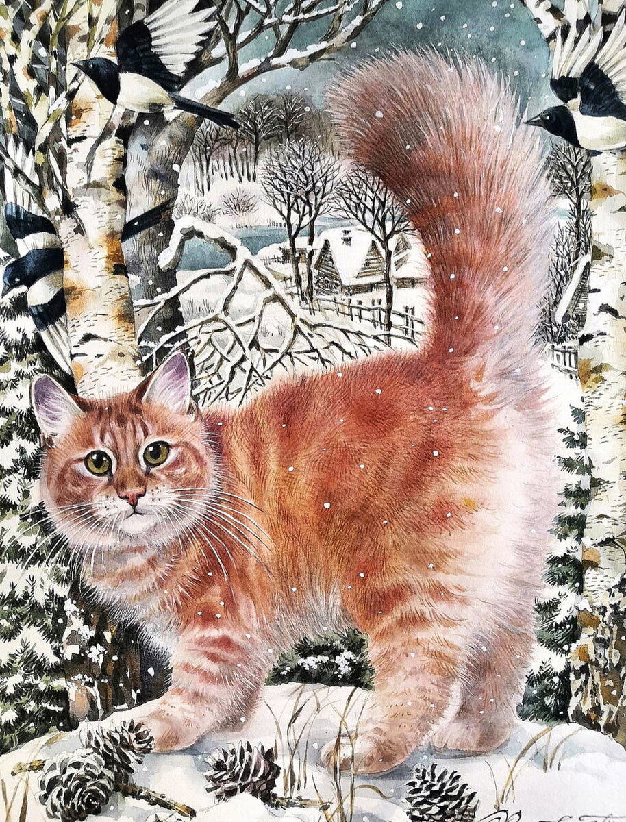 Котоживопись Татьяны Хазовой: eho_2013 — LiveJournal