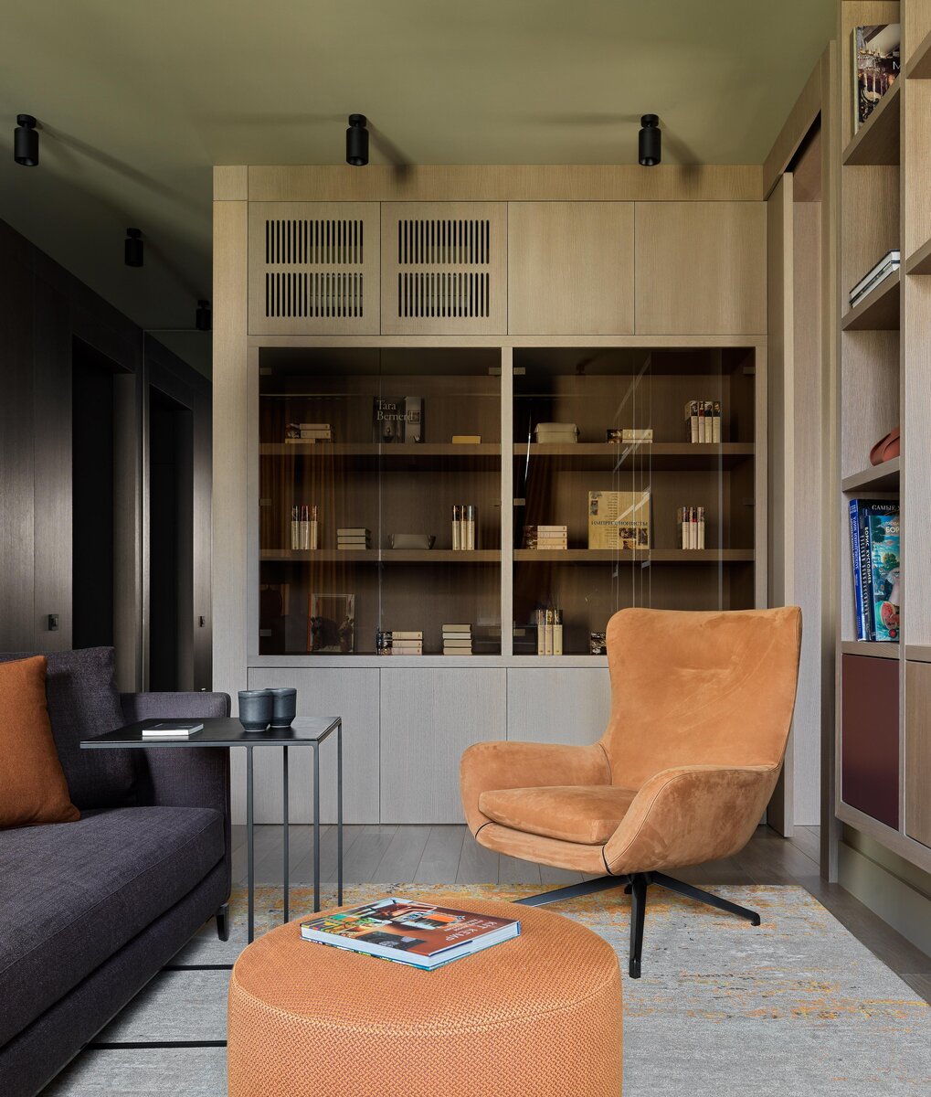 Все краски осени: уютная московская квартира 70 м² | myDecor | Дзен