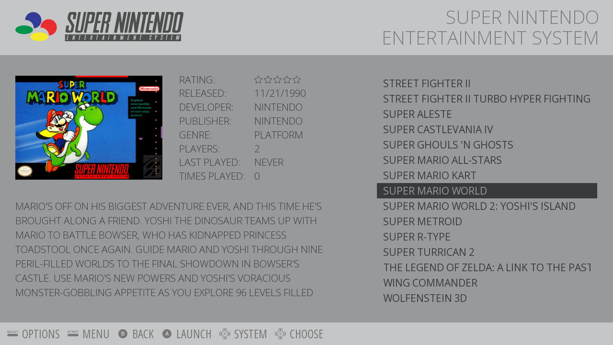 EmulationStation — я буду устанавливать все игры! | XIM | Дзен