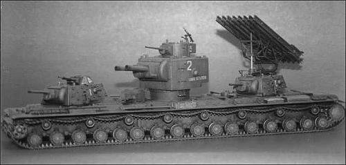 Тяжёлый танк СССР с Ужасающим вооружением «КВ-6» | История техники | Дзен