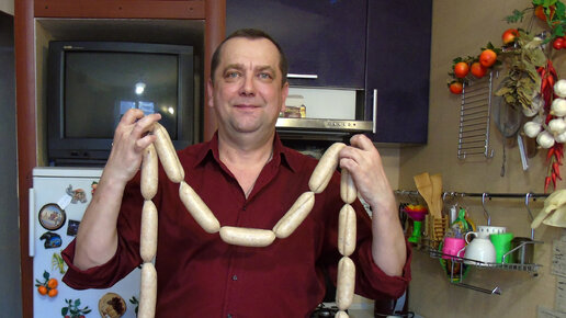 Делаем куриные сливочные сардельки. По-домашнему и вкусно | malcovsky | Дзен