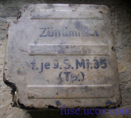 Немецкая мина лягушка Sprengmine 35 (SMi35, S-Mine 35, schrapnellmine ...