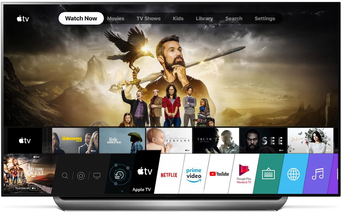 Apple TV LG. Foxcone iPhone 12 Simple Story