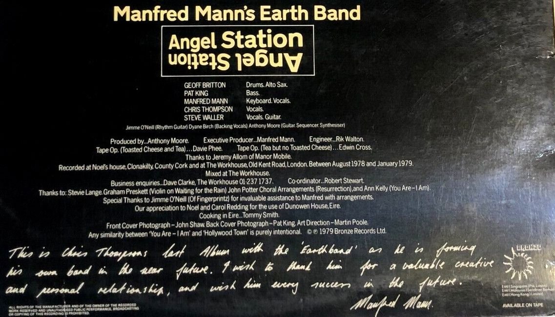 Manfred Mann’s Earth Band «Angel Station», 1979 г. ~ прекрасный образец ...