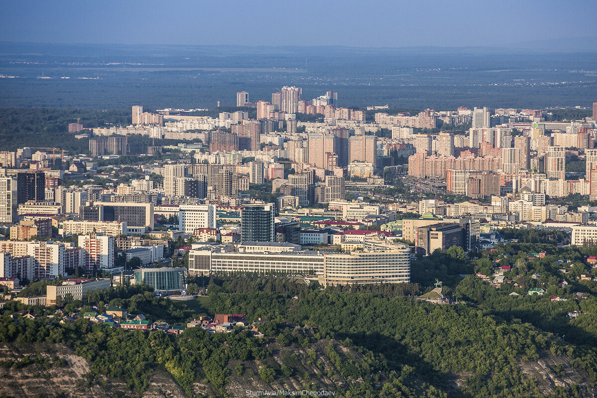 Вид на Уфу с воздушного шара. ч.1 | SturmAvia - авиация и путешествия ...