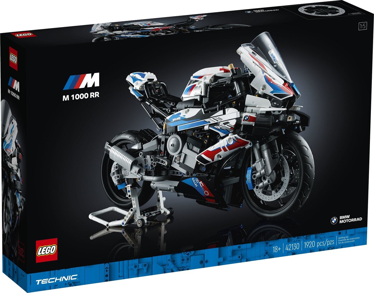 Самый большой Technic мотоцикл из Лего: BMW M1000 RR | Лего Малефик | Дзен