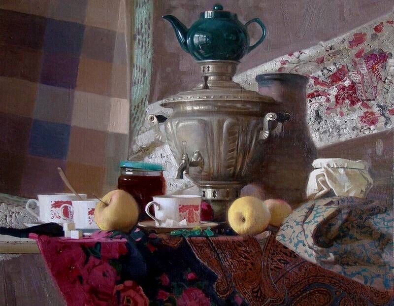 Узоры расписные. Русские платки в живописи | Краюшкина. Поэзия ...