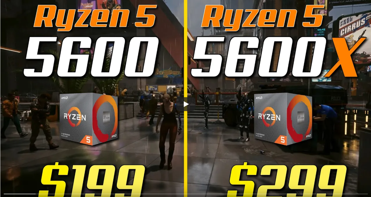 Ryzen 5 5600 vs Ryzen 5 5600X, На что способен бюджетный 6ти ядерник ...