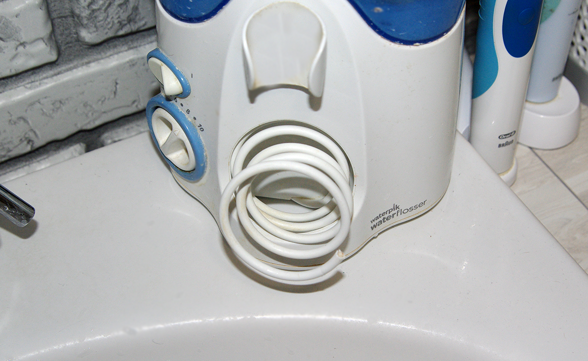 Ирригатор WaterPik WP-100. Одна поломка за 10 лет. Замена шланга с ...