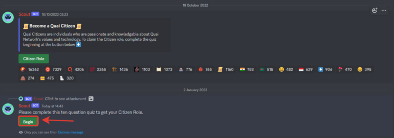 Тестнет - Quai Network — Teletype