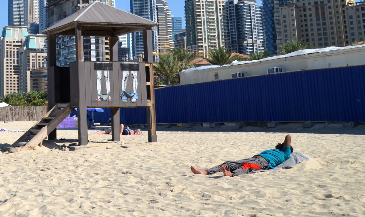 Пляж около Дубай Марины. Рассказываю про еще один пляж Дубая: JBR Beach ...