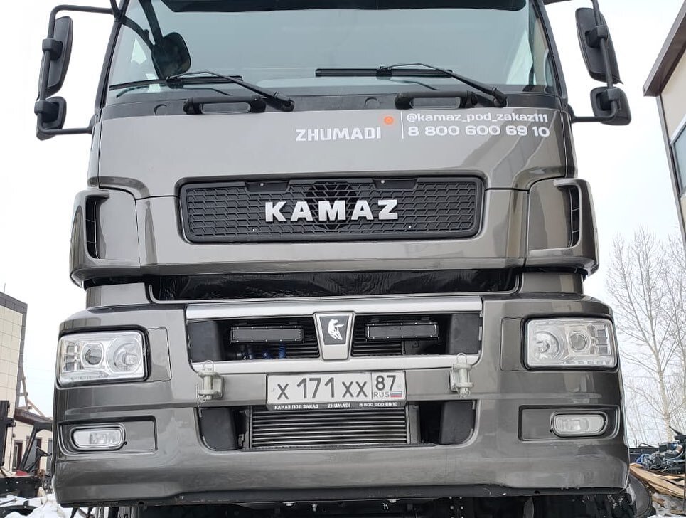 Какой красавец! Полноприводный КамАЗ, сделанный по спецзаказу для Чукотки | Все о грузовиках ...