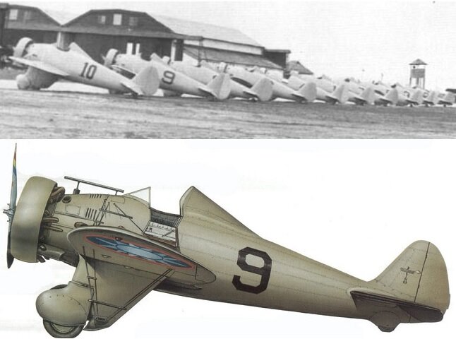 Boeing P-26 "Peashooter" на Дальнем Востоке. | Тихий океан 1/72 | Дзен