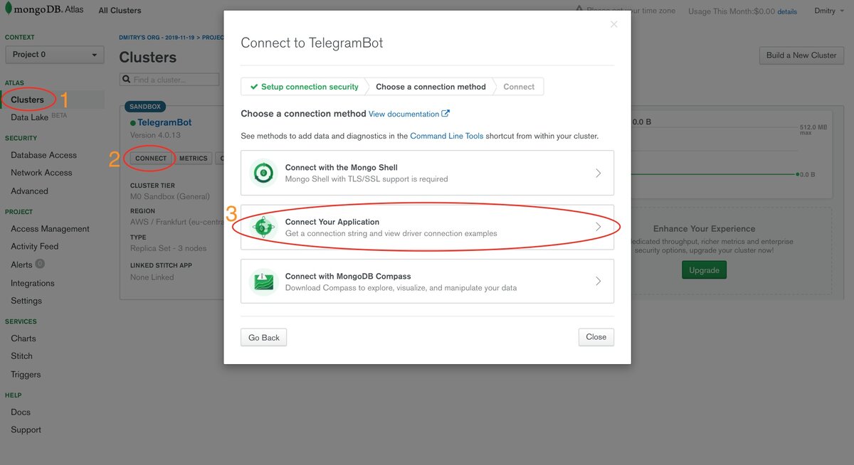 14. Обучим Telegram бота работать с базой данных MongoDB. | Django | Python | Дзен
