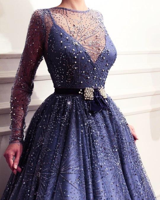 Сказочные платья от Teuta Matoshi, украшенные вышивкой, для настоящих ...