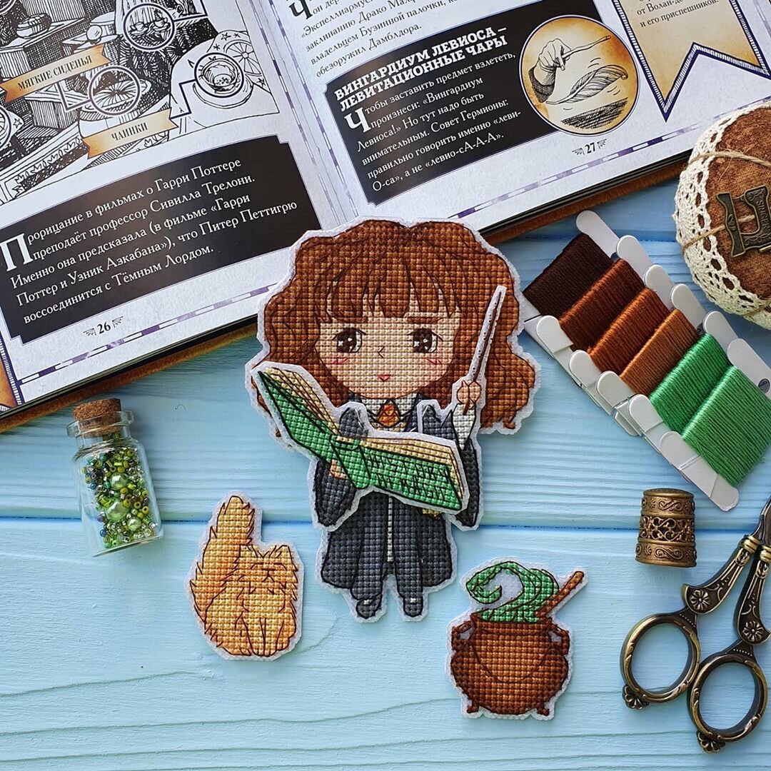 Вышивки по вселенной Гарри Поттера. | Вышивка и марципан | Дзен