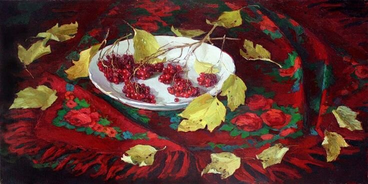 Узоры расписные. Русские платки в живописи | Краюшкина. Поэзия ...