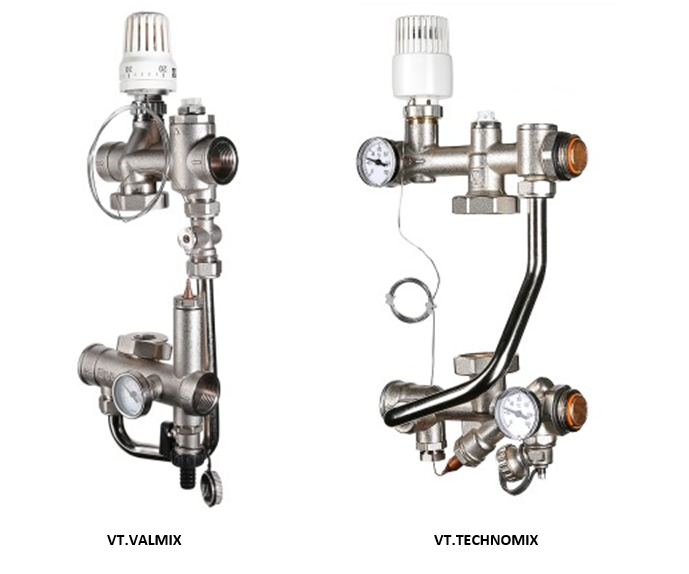 Смесительные узлы TECHNOMIX и VALMIX: как настраивать правильно ...
