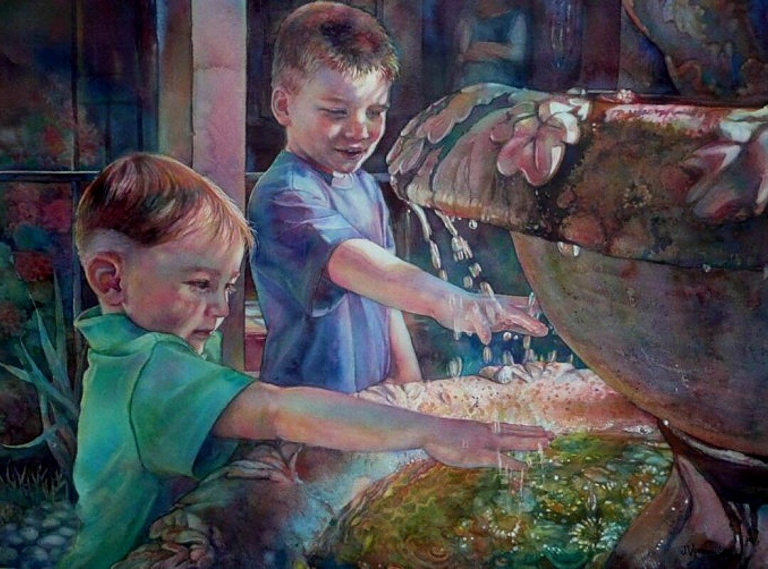 Мир счастья и света в картинах Джинни Воудден (Jeannie Vodden ...