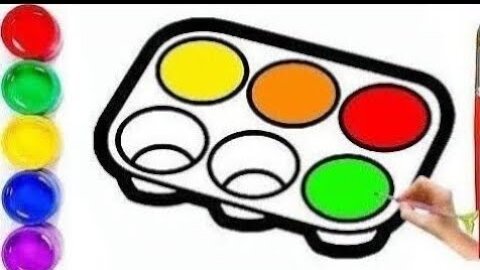 Bolalar uchun oson rasm chizish. Drawing for children. Сурет салу ...