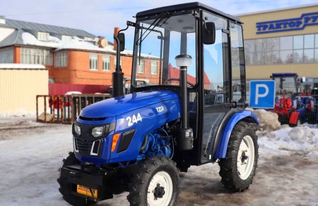 🚜Российско-китайский TZR Т-244 подешевел 💥: чебоксарский трактор и его особенности | Тракторист ...