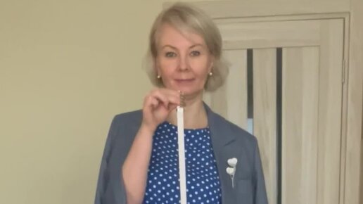 LARISA.V | Синее платье в горох-женственный образ с пиджаком#Советыотлары | Дзен