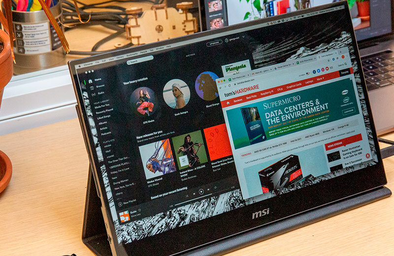 Обзор MSI Optix MAG161V: первый портативный монитор от MSI | TehnObzor ...