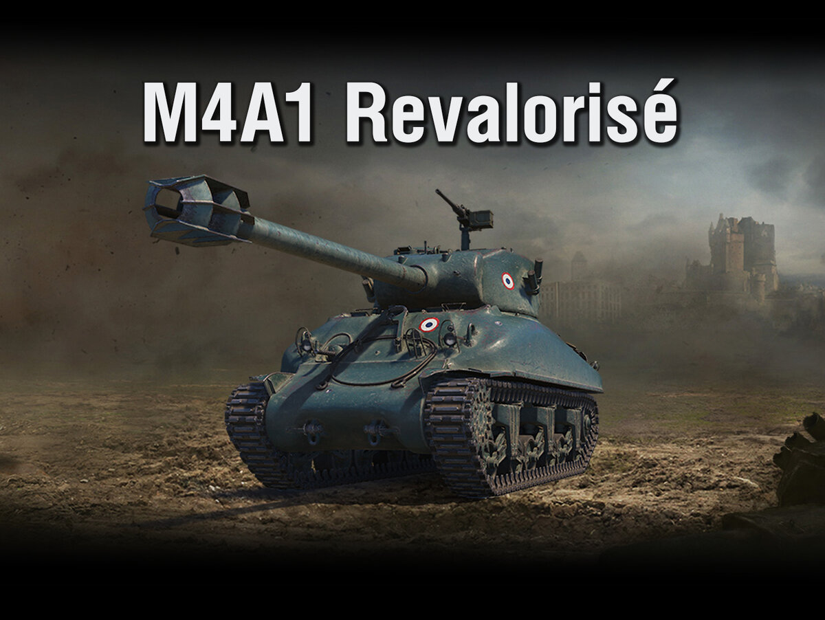 M4A1 Revalorisé (премиумный танк)- И что в нем хорошего? | WoT BLITZ | Дзен