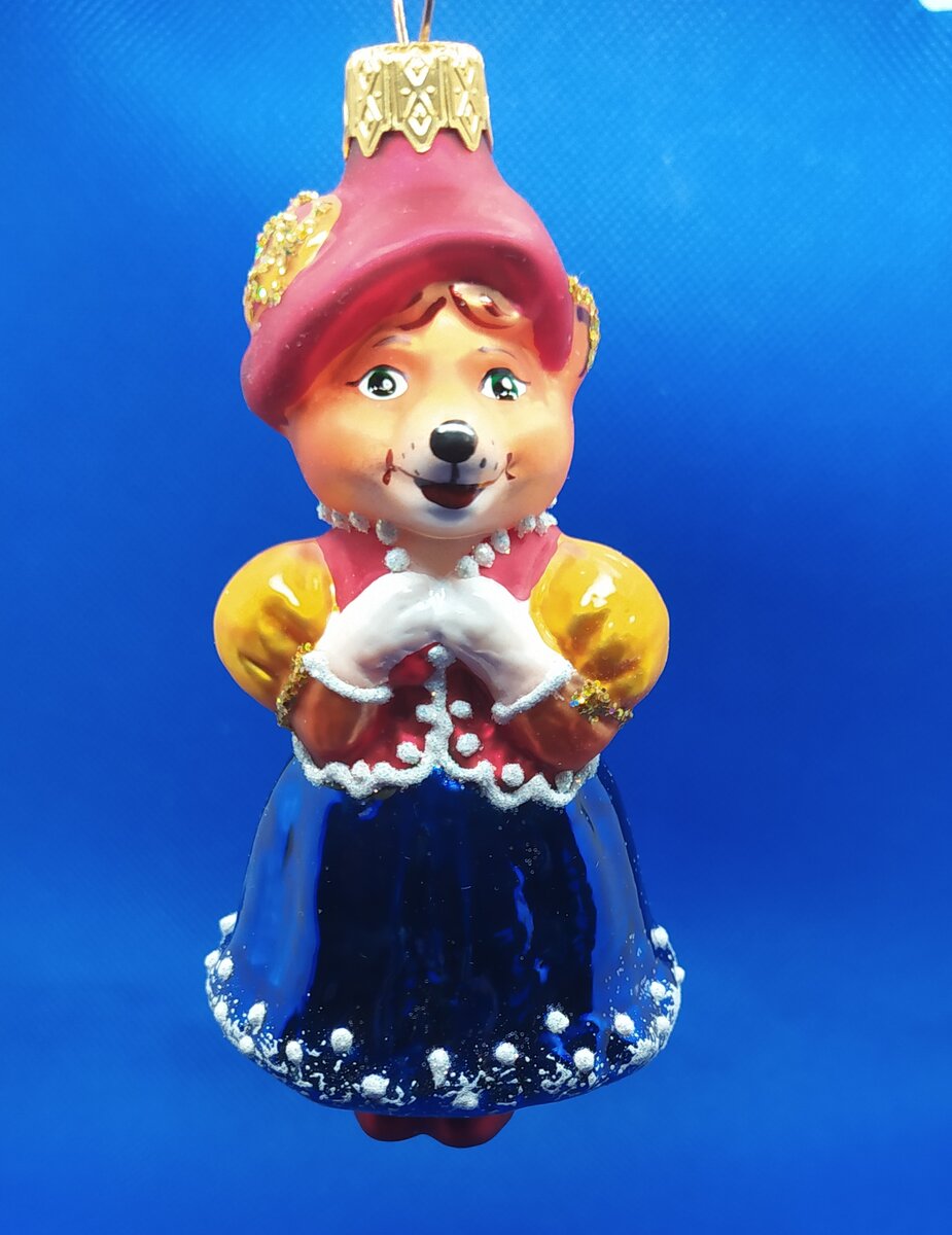 И снова показываю свои ёлочные игрушки лисичанской фабрики (много ...