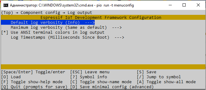 ESP_LOG или Отладка через UART | K12 :: О ESP32 и не только | Дзен