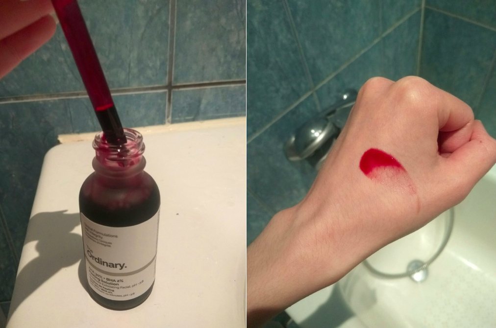 Самый лучший пилинг? Кровавый The Ordinary AHA 30% + BHA 2% - обзор и ...