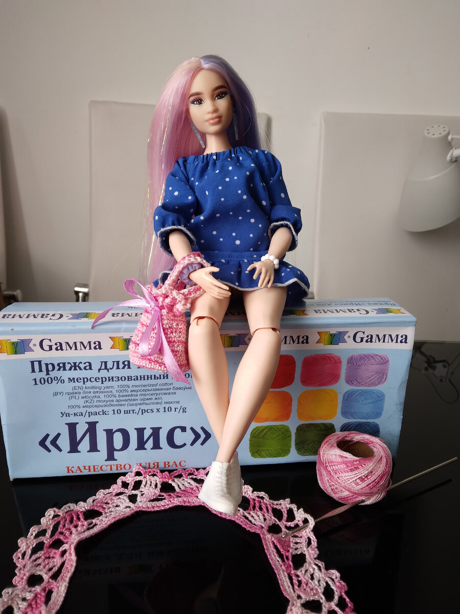 Мастер класс "Сумочка для Барби". Образ для куклы своими руками (начало ...