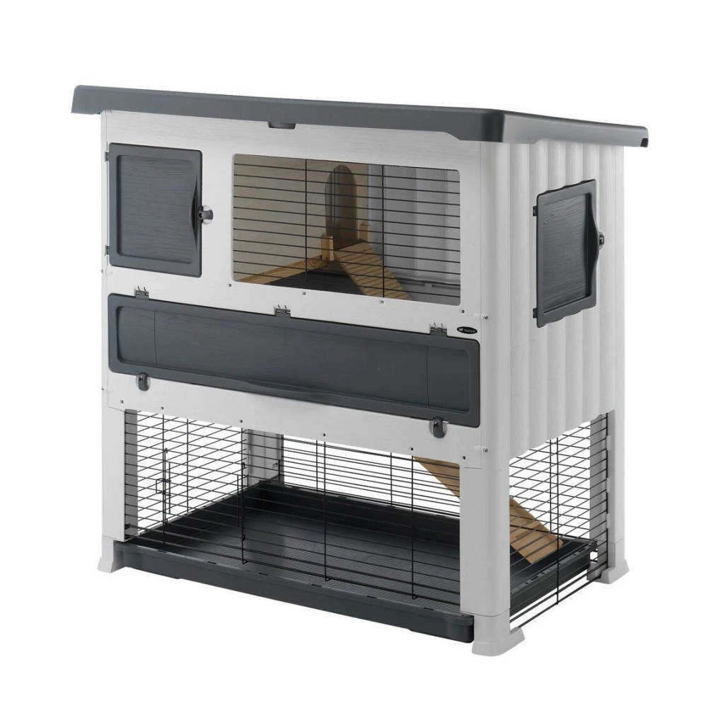 Разводим кроликов на участке: какую клетку выбрать, куда ее лучше ...