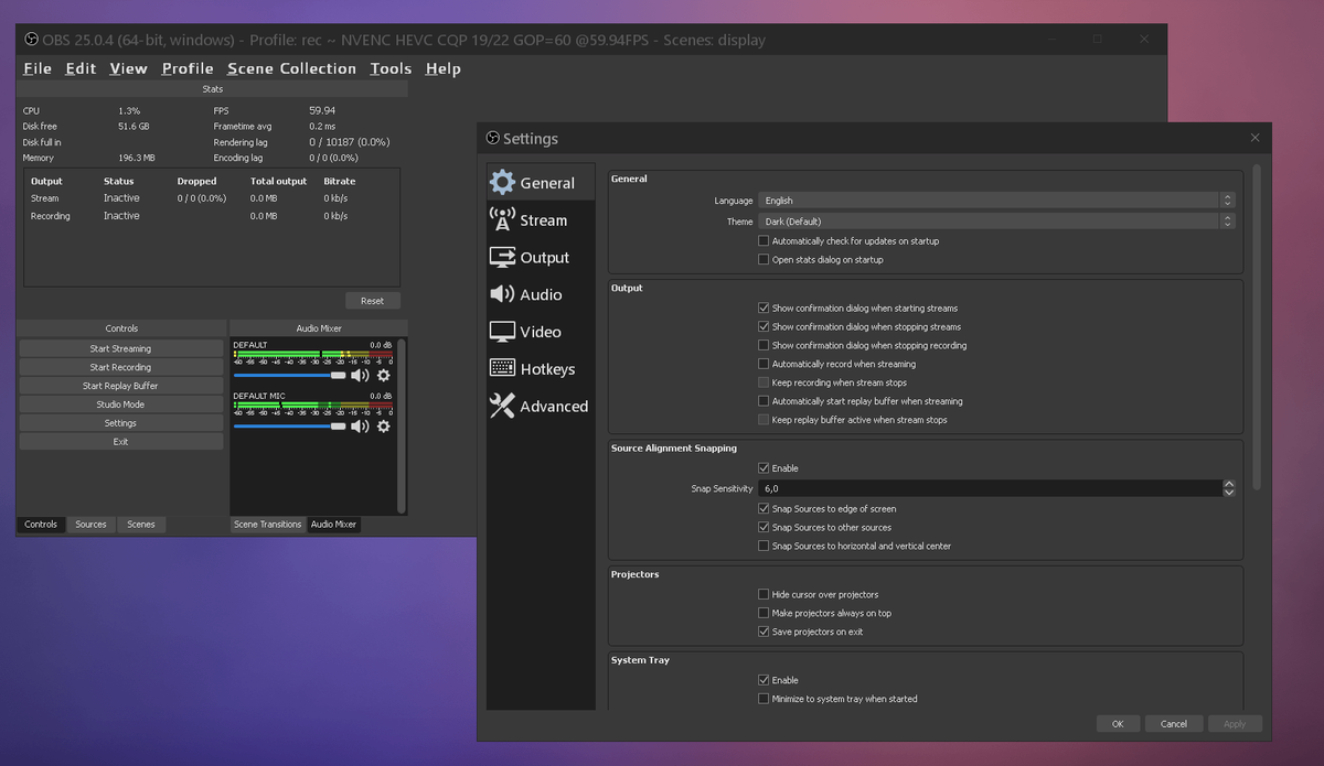 Балдежные темы для OBS Studio | Sandrix | Дзен