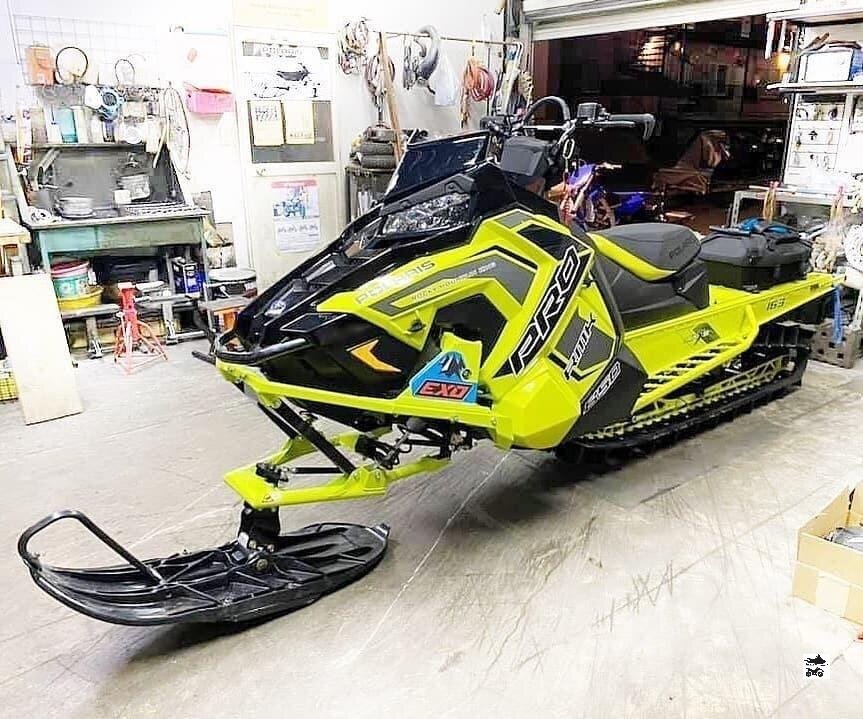 Снегоход с одной лыжей для глубокого снега! Он вам не Буран! | Техника ...