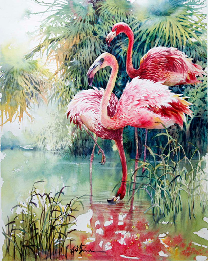 Акварели китайского художника Lian Quan Zhen: kolybanov — LiveJournal